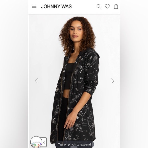 Johnny Was | Jackets & Coats | Johnny Was Bijou Long Hoodie Coat Brand ...